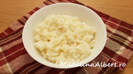 Orez cu lapte și fulgi de cocos - madalinaalbert.ro